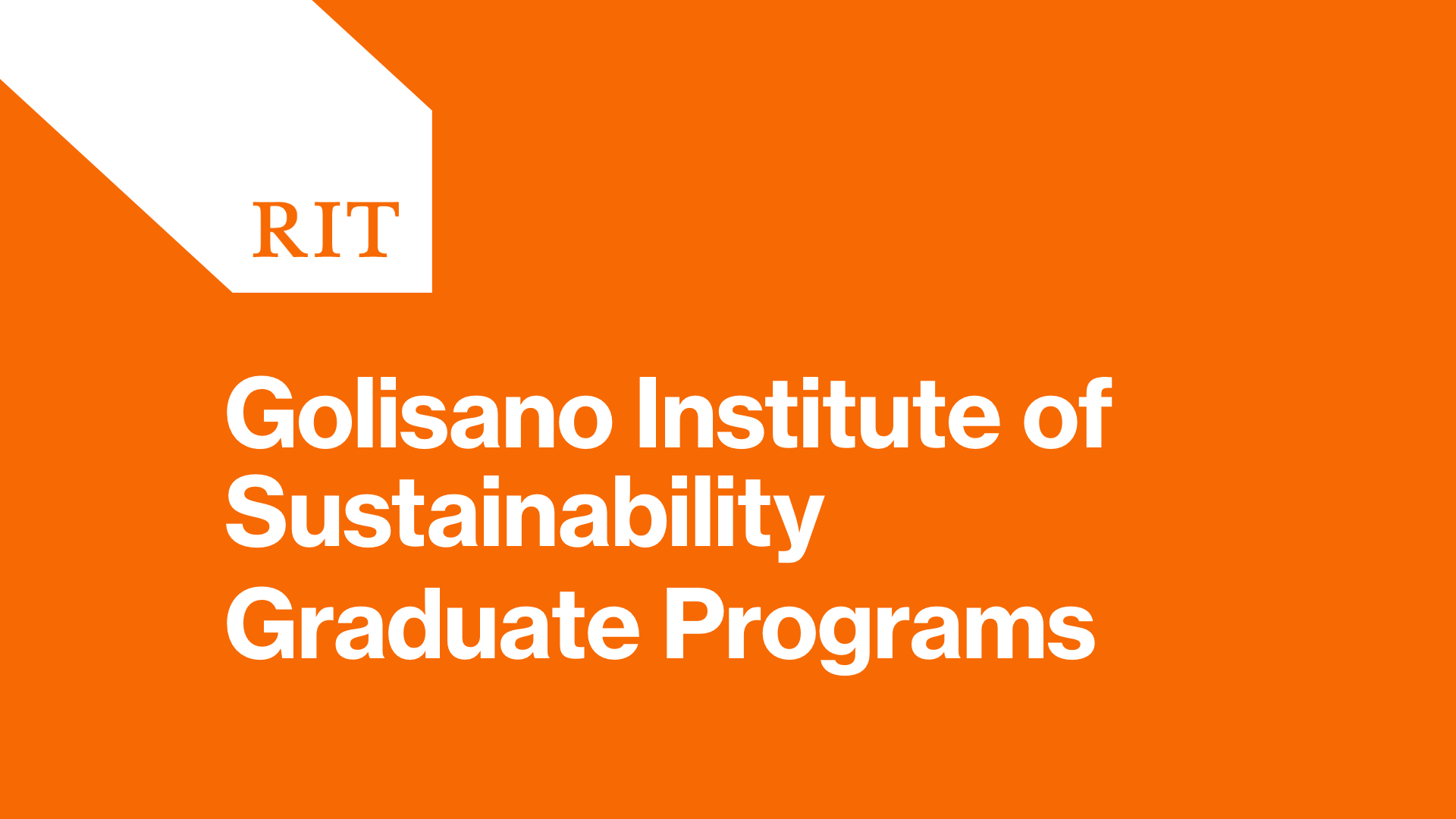 Graduate On-Demand Recordings | RIT