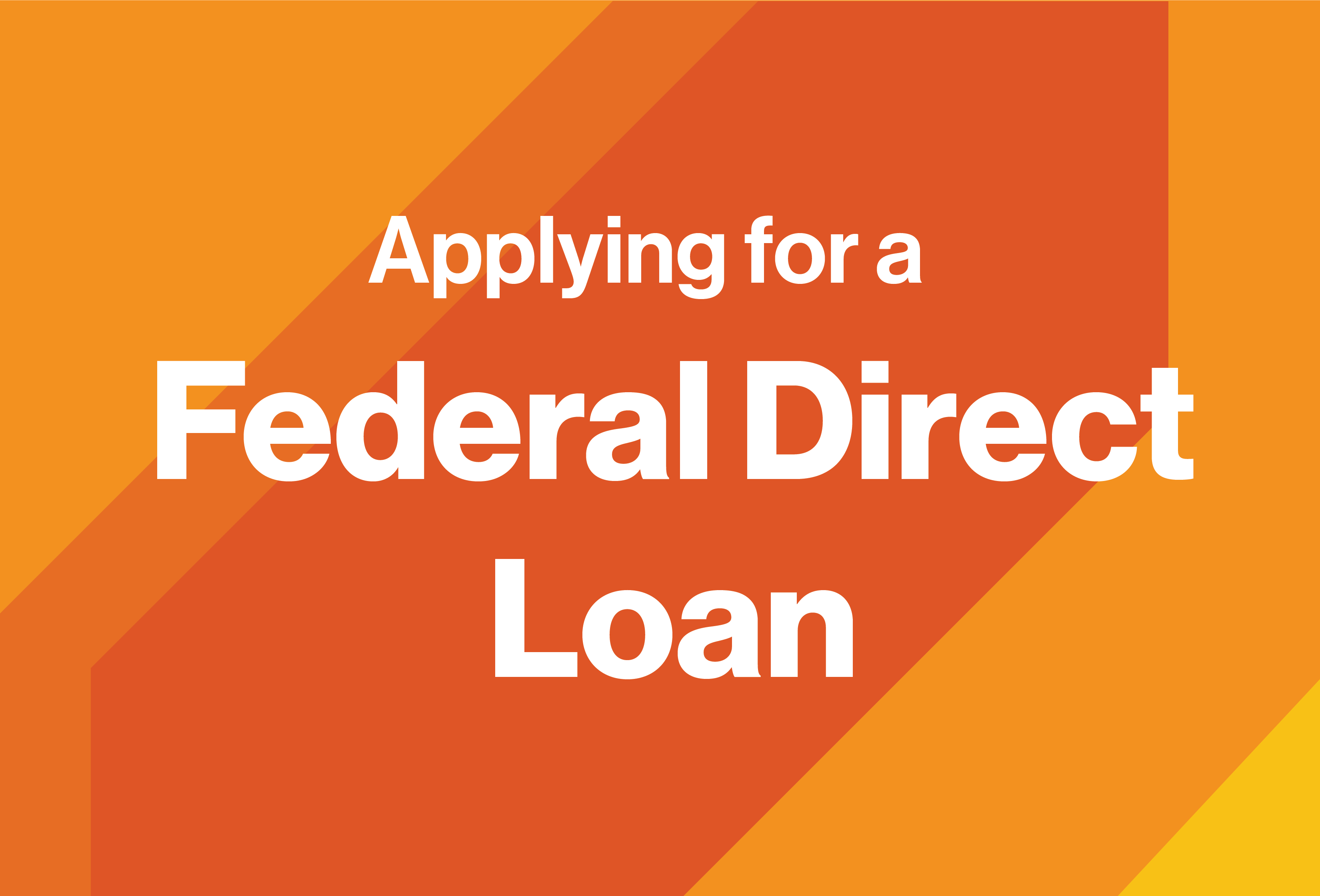 Federal Direct Student Loans | Admissions and Aid | RIT Federal Direct Student Loans | Admissions and Aid | RIT