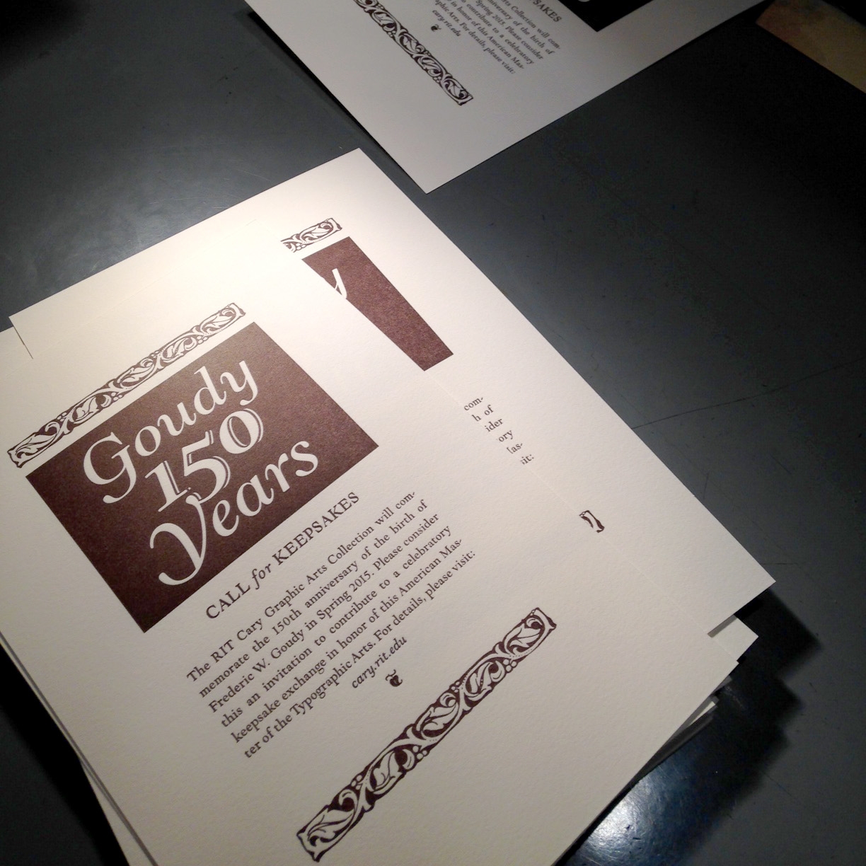 Frederic W. Goudy: 150 Years of Typographic Influence | Cary Graphic ...