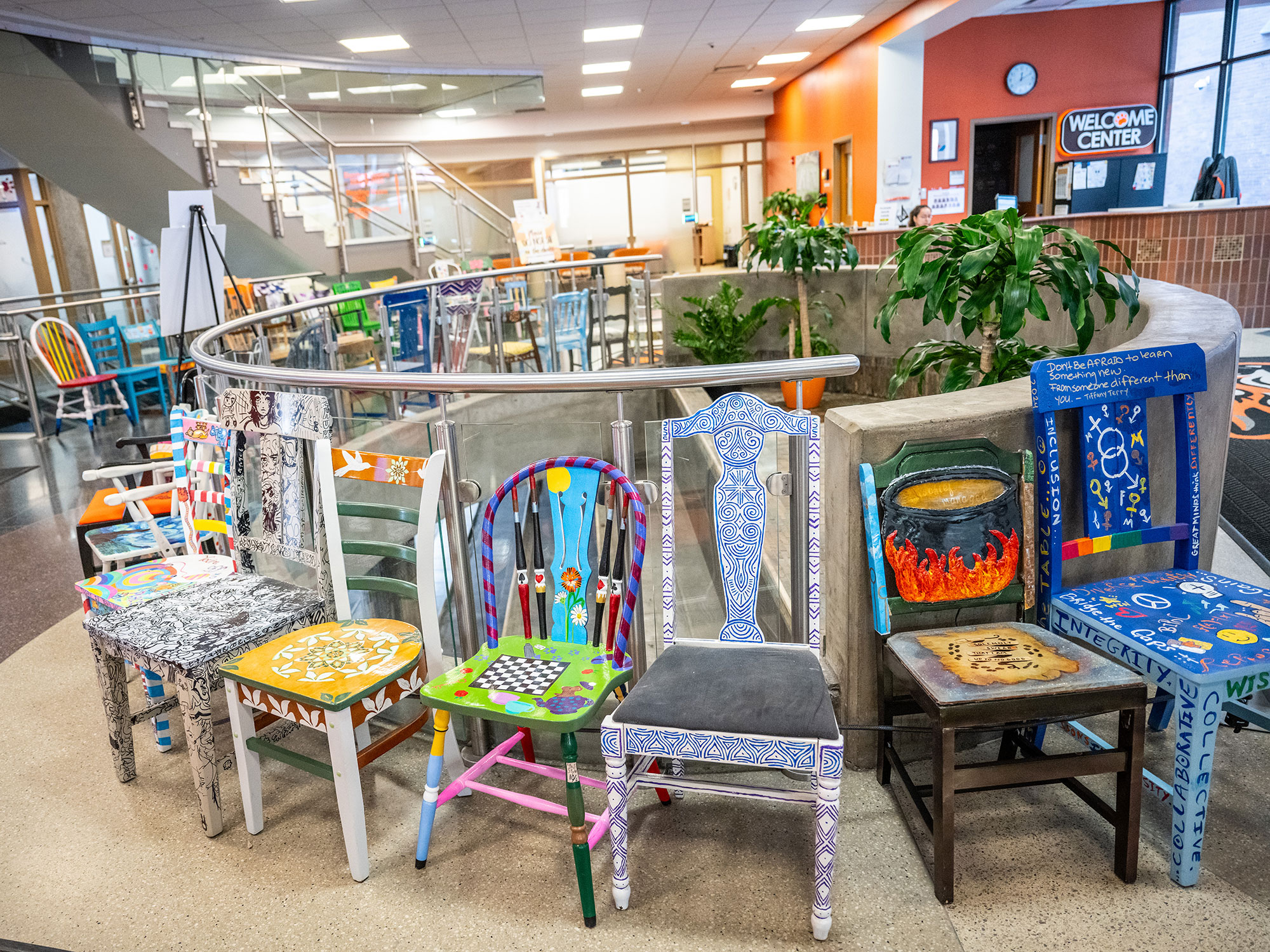 Chairs on Display | CHAIRity Auction | RIT