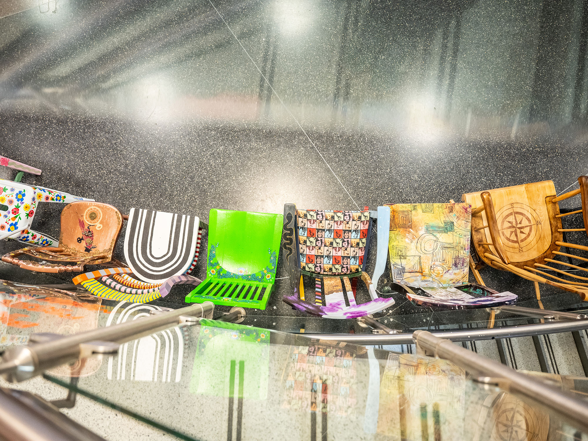 Chairs on Display | CHAIRity Auction | RIT