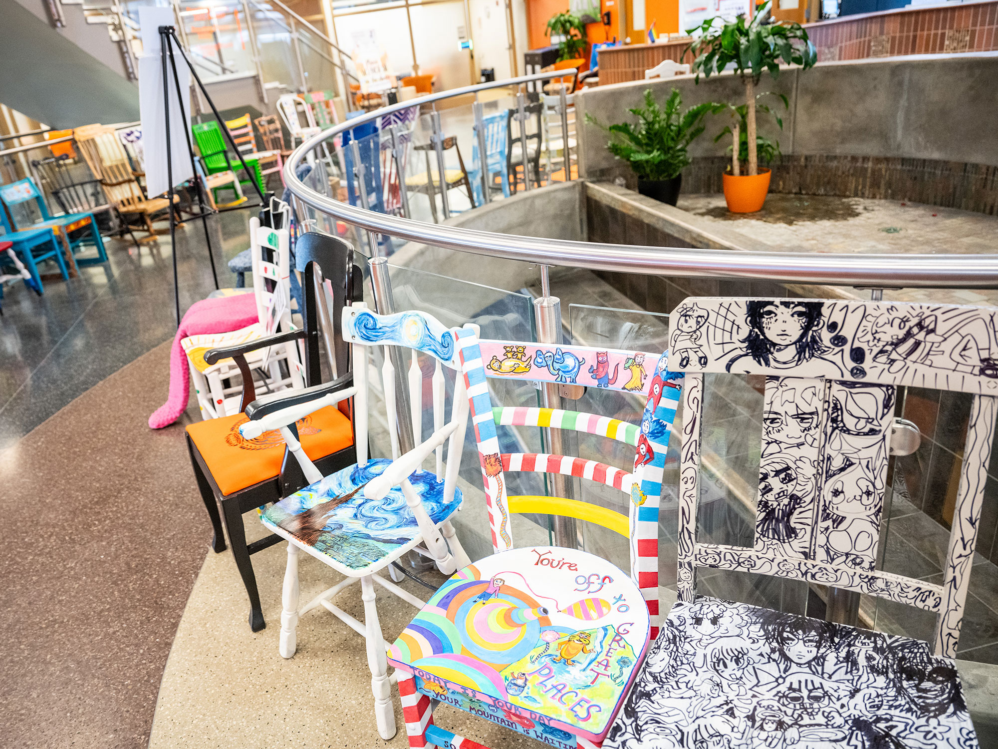 Chairs on Display | CHAIRity Auction | RIT