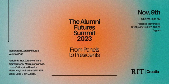 RIT Croatia is announcing the Alumni Futures Summit 2023 | RIT Croatia ...