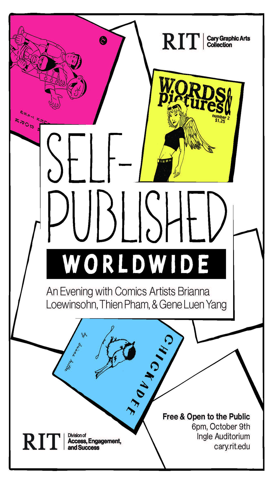 Self-Published Worldwide: An Evening with Comics Artists Briana ...