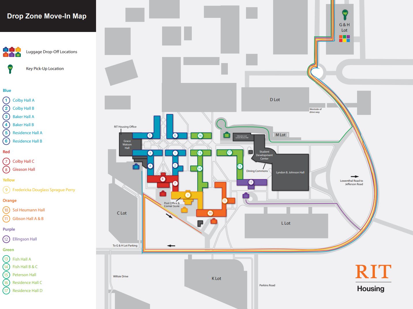 Incoming First Year Move-In Fall 2025 | Housing | RIT