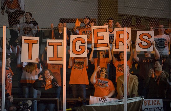 Tiger fans unite for RIT’s first ever NCAA Division I Tournament | RIT