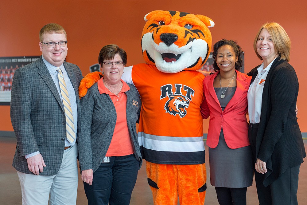 Four RIT faculty and staff alumni receive Golden Brick Award | RIT