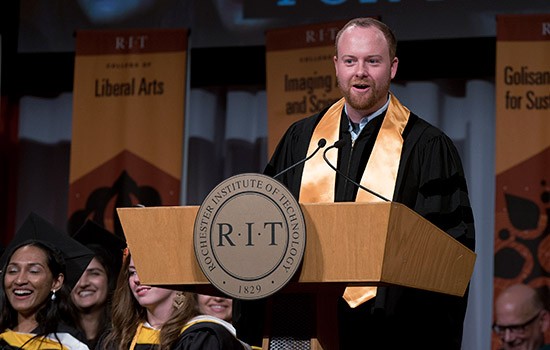 RIT alumnus and Datto CEO addresses graduates | RIT