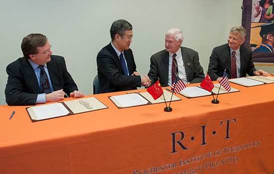 RIT expands agreement with University in China | RIT