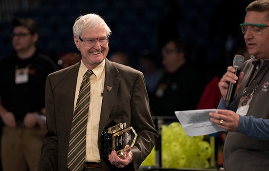 FIRST Robotics honors President Bill Destler | RIT