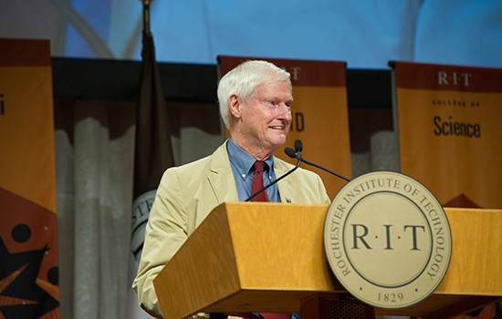 RIT president gives final welcome back address | RIT