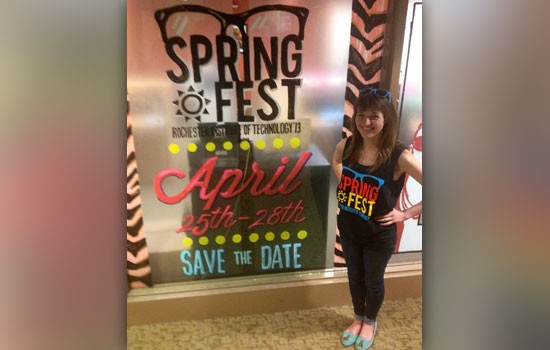 SpringFest organizer ‘springs’ toward graduation | RIT