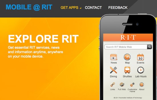 Website navigates RIT mobile app program | RIT
