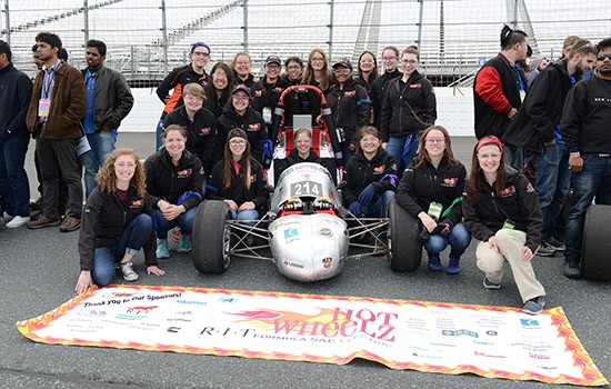 Hot Wheelz wins in Formula SAE electric category | RIT