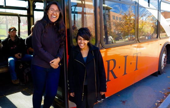 Two graduate students design new RIT buses | RIT