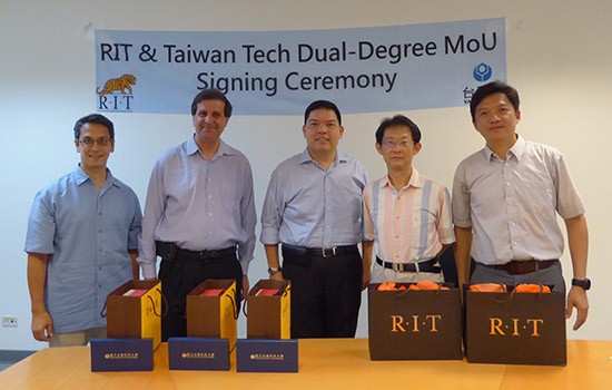 RIT expands collaboration with Taiwan Tech | RIT