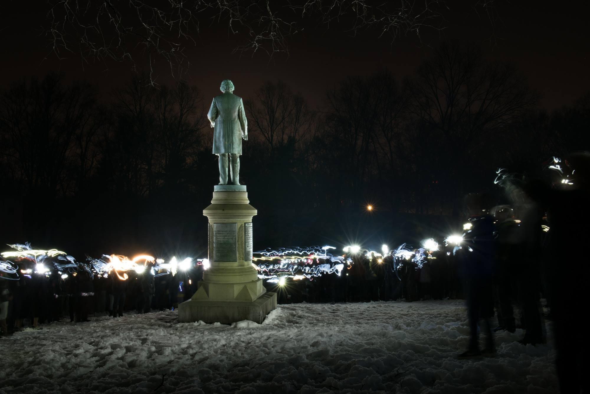 RIT teams with community to shine light on famous local statue | RIT