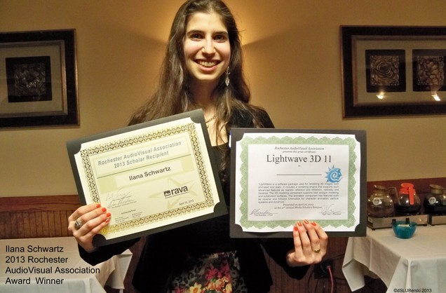 Junior BFA Animation Student, Ilana Schwartz, Wins RAVA Scholarship! | RIT
