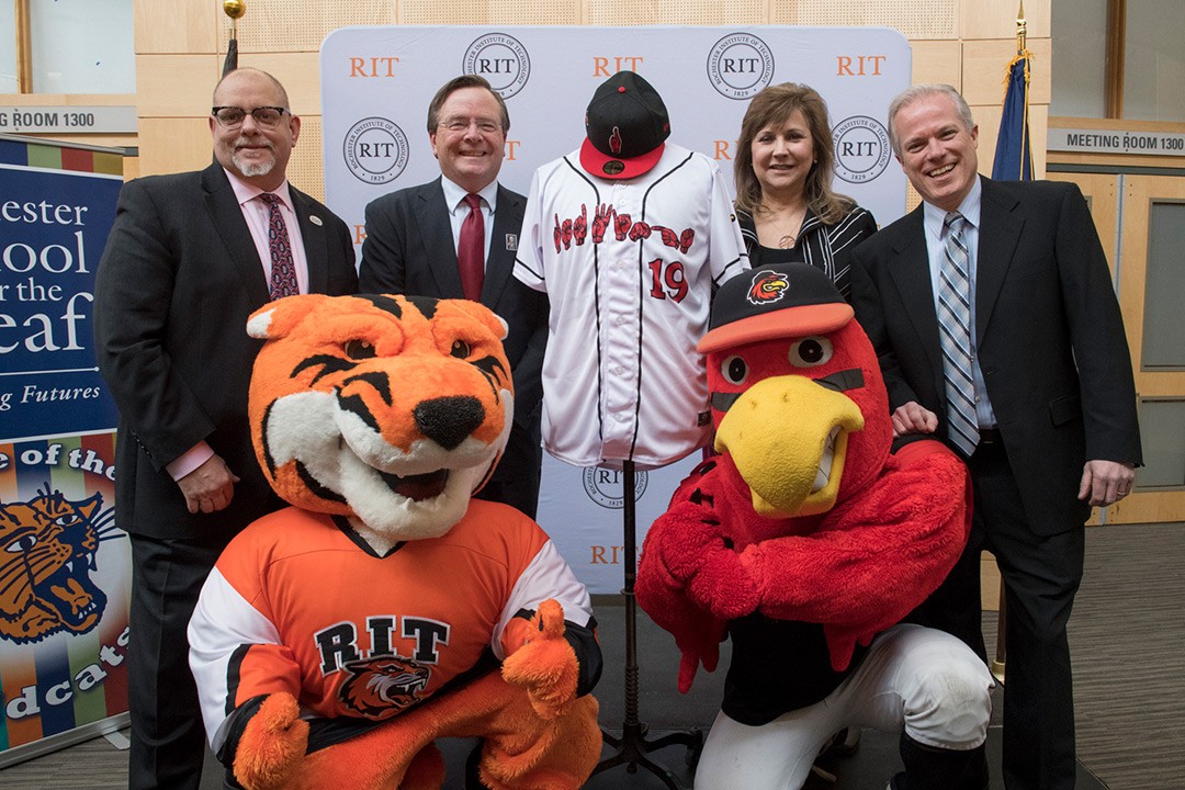 Rochester Red Wings baseball partners with RIT/NTID, Rochester School ...