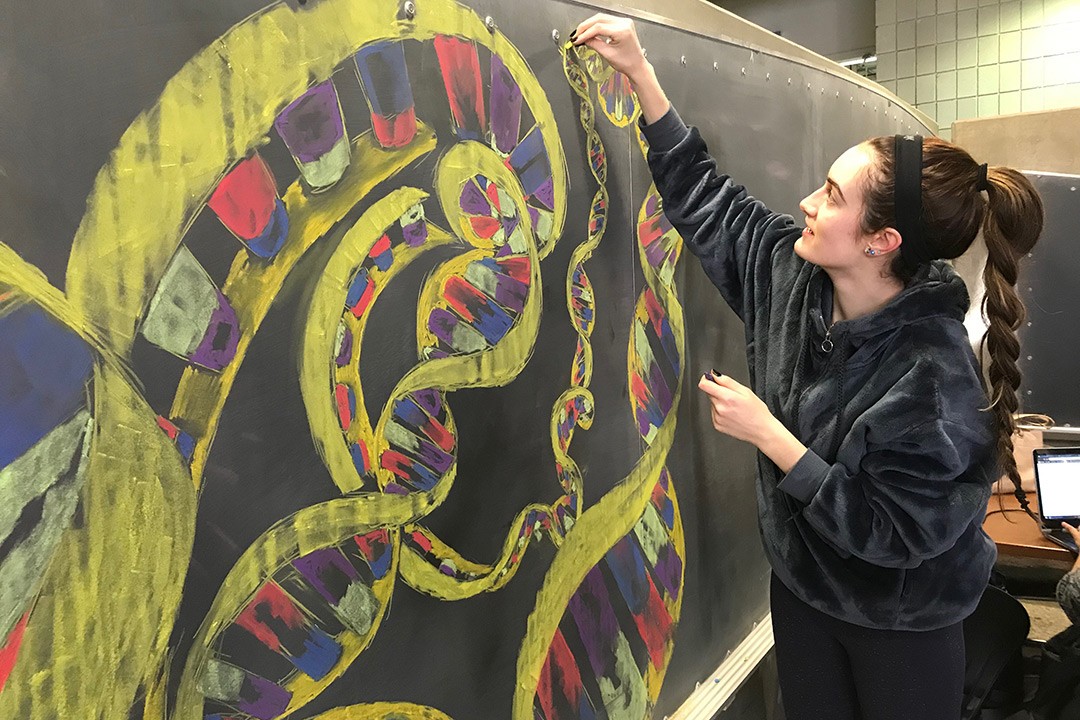 Student Spotlight: Showing the artistic side of science | RIT