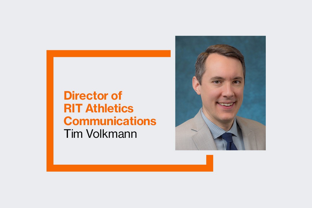 Tim Volkmann named director of RIT Athletics Communications | RIT