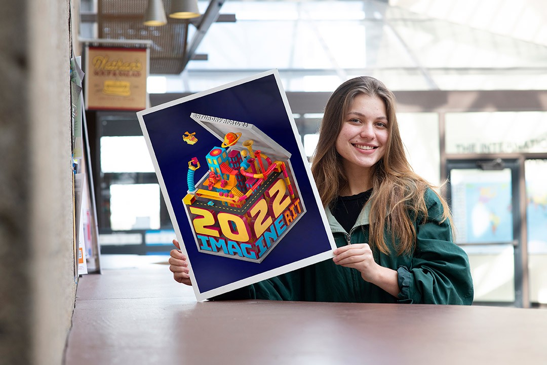 Winner announced in 2022 Imagine RIT poster contest | RIT