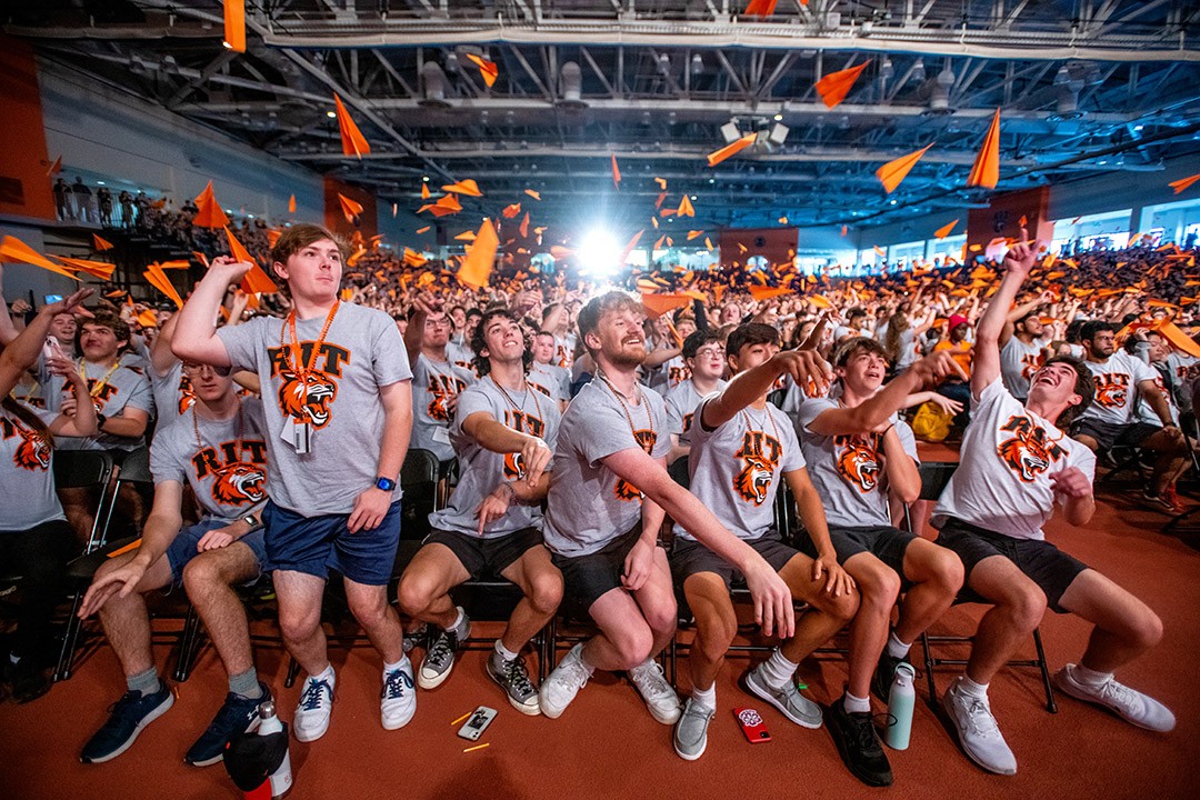 New students are off to a roaring start after convocation | RIT