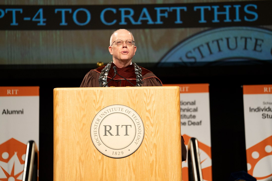 President David Munson’s 2024 Academic Convocation address | RIT