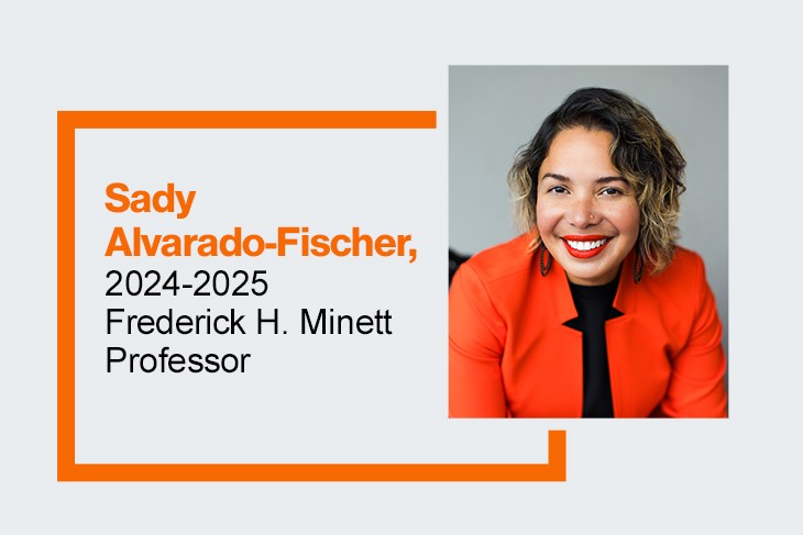 Sady Alvarado-Fischer named Minett Professor | RIT
