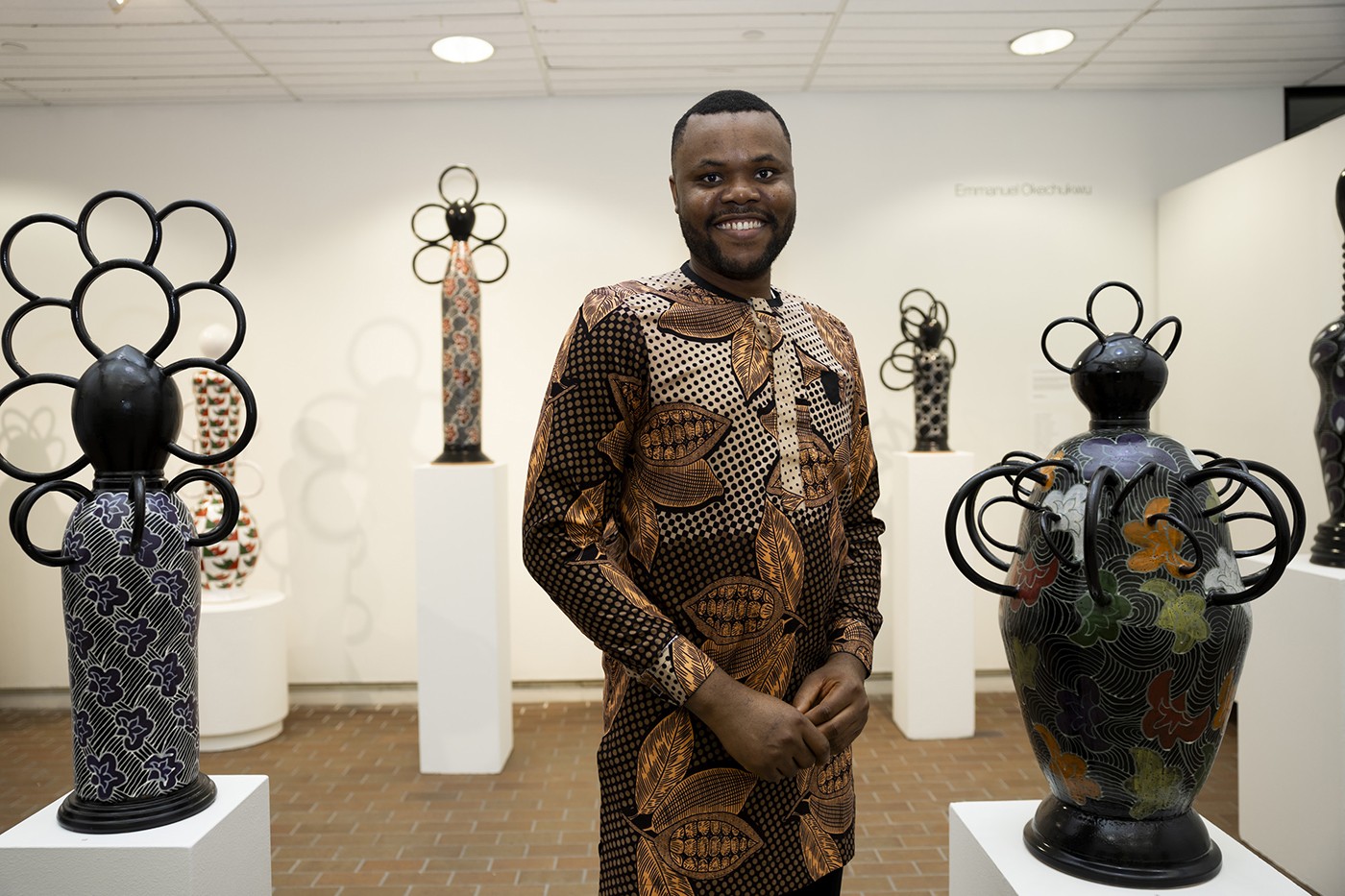 Ceramics MFA candidate from Nigeria finds his signature at RIT | RIT