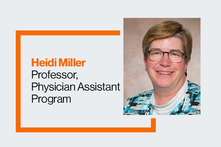 Heidi Miller retires after nearly 32 years with the physician assistant ...