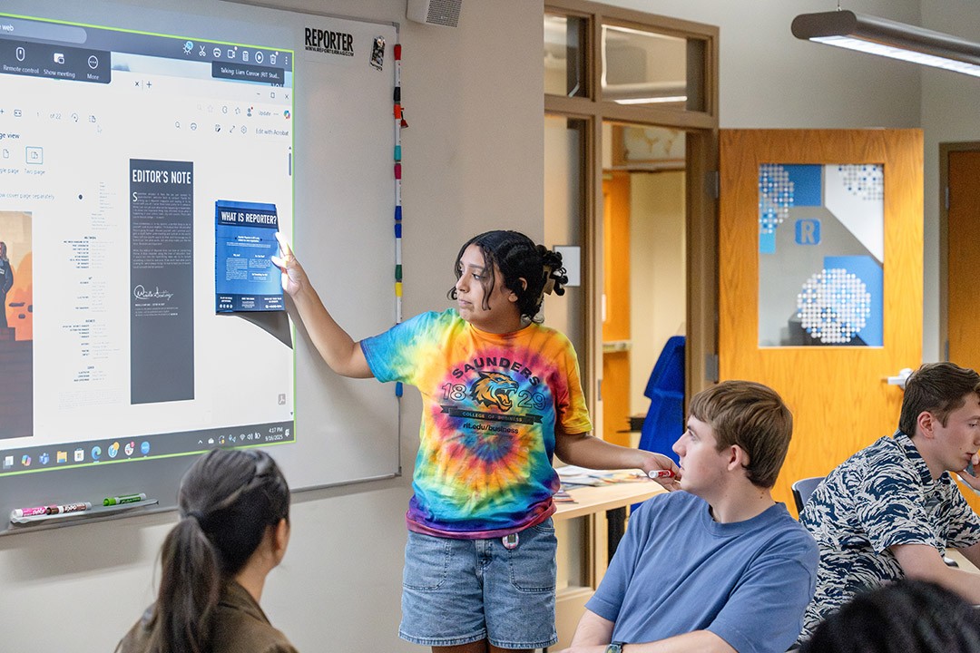 ‘Reporter’ builds momentum as a platform for student voices | RIT